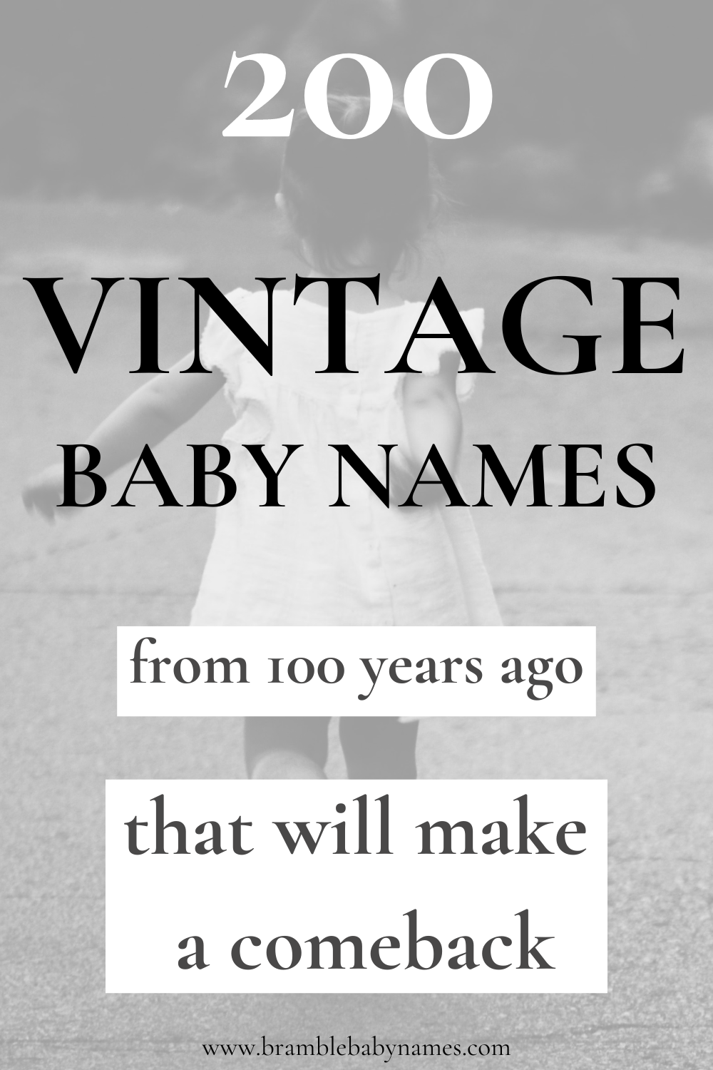 Vintage Baby Names Popular in 1920s that Could See Comeback - Bramble ...